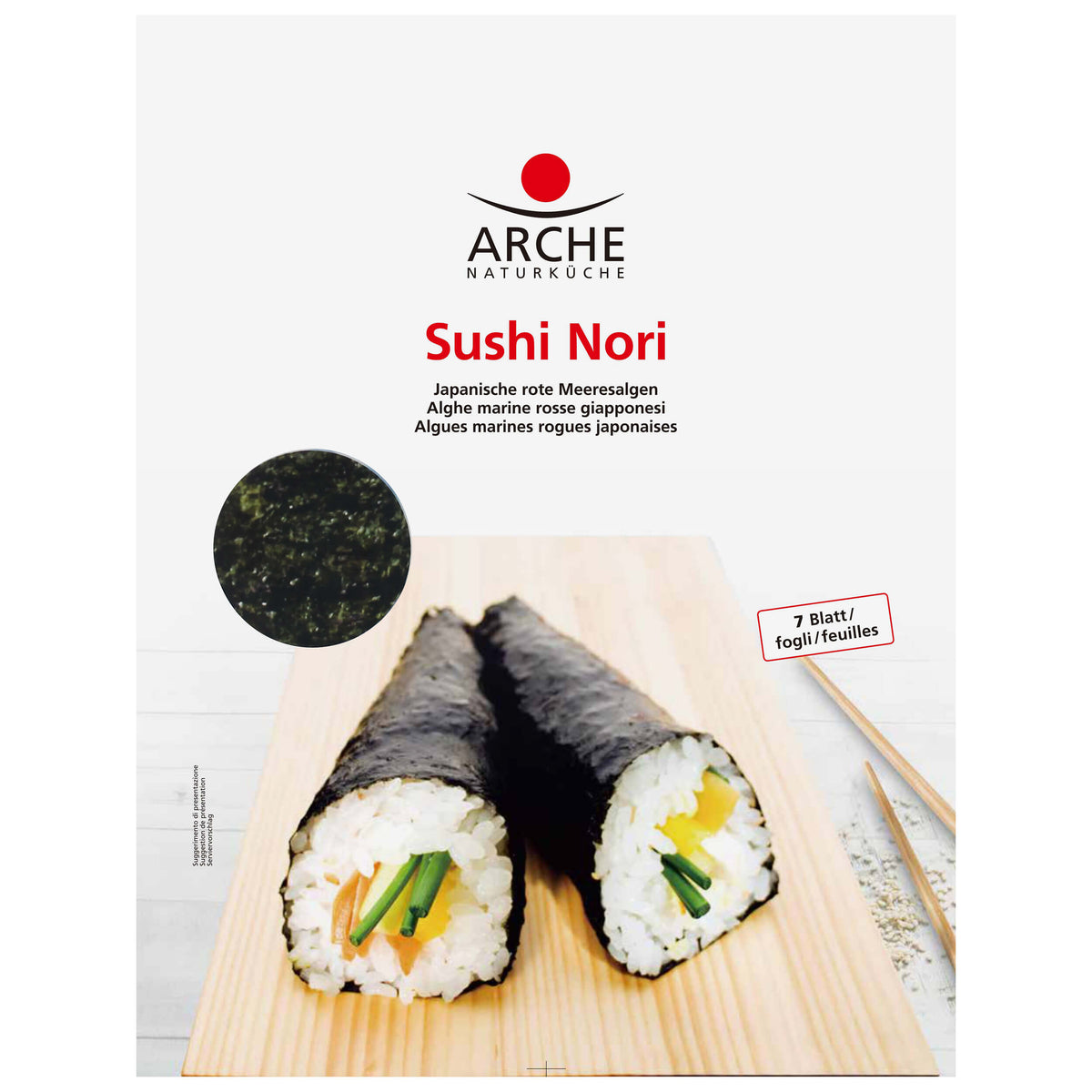 Sushi Nori, geröstet (konv. Anb.), 17 g | All-Bio Naturkost