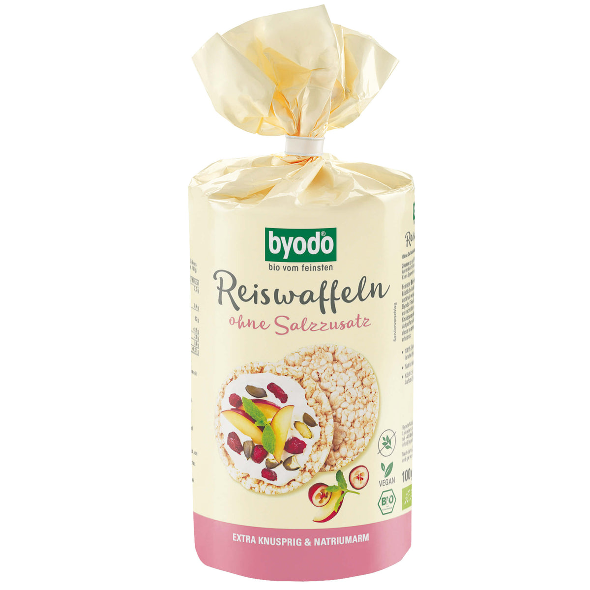 Bio Reiswaffeln ohne Salz, 100 g | All-Bio Naturkost